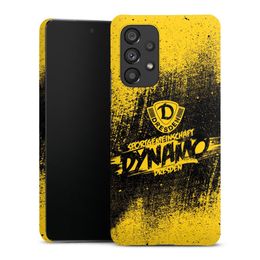 DeinDesign Galaxy A53 5G Handy Premium Case Smartphone Handyh&uuml;lle Schutzh&uuml;lle matt Official Licensed Product Sg Dynamo Dresden Logo Premium Case