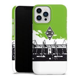 DeinDesign iPhone 13 Pro Max Handy Premium Case Smartphone Handyh&uuml;lle Schutzh&uuml;lle matt Merchandise Borussia M&ouml;nchengladbach Stadium Premium Case
