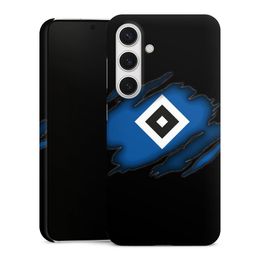 DeinDesign Galaxy S24 Handy Premium Case Smartphone Handyh&uuml;lle Schutzh&uuml;lle matt Official Licensed Product Hsv Hamburger Sv Premium Case
