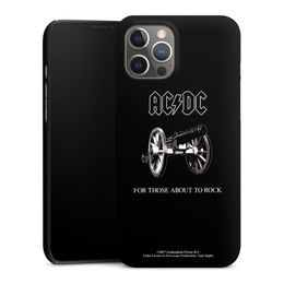 DeinDesign iPhone 12 Pro Max Handy Premium Case Smartphone Handyh&uuml;lle Schutzh&uuml;lle matt Music Acdc Merchandise Premium Case