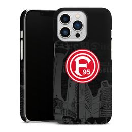 DeinDesign iPhone 13 Pro Handy Premium Case Smartphone Handyh&uuml;lle Schutzh&uuml;lle matt Official Licensed Product Logo Fortuna D&uuml;sseldorf Premium Case