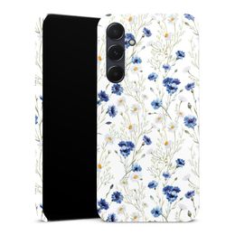 DeinDesign Galaxy A55 5G Handy Premium Case Smartphone Handyh&uuml;lle Schutzh&uuml;lle matt Flowers Muster Flower Premium Case
