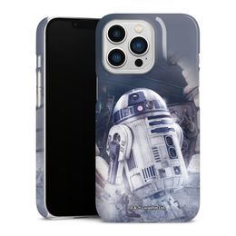 DeinDesign iPhone 13 Pro Handy Premium Case Smartphone Handyh&uuml;lle Schutzh&uuml;lle gl&auml;nzend Robot Merchandise Star Wars Premium Case