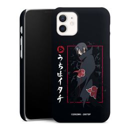 DeinDesign iPhone 12 mini Handy Premium Case Smartphone Handyh&uuml;lle Schutzh&uuml;lle matt Itachi Uchiha Official Licensed Product Naruto Shippuden Premium Case