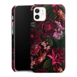 DeinDesign iPhone 12 mini Handy Premium Case Smartphone Handyh&uuml;lle Schutzh&uuml;lle gl&auml;nzend Flowers Blossom Rose Premium Case