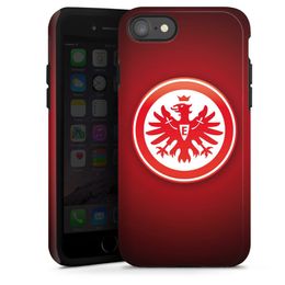 DeinDesign iPhone SE (2020) Handy Panzer Handyh&uuml;lle robuste Outdoor H&uuml;lle Schutzh&uuml;lle gl&auml;nzend Coat Of Arms Eintracht Frankfurt Official Licensed Product Tough 