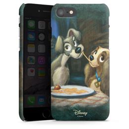 DeinDesign iPhone SE (2020) Handy Premium Case Smartphone Handyh&uuml;lle Schutzh&uuml;lle matt Official Licensed Product Lady And The Tramp Disney Premium Case