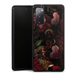 DeinDesign Galaxy S20 FE Handy Silikon H&uuml;lle Case schwarz Handyh&uuml;lle Meadow Flowers Utart