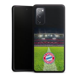 DeinDesign Galaxy S20 FE Handy Premium Silikon H&uuml;lle Handyh&uuml;lle schwarz Case Stadium Fcb Fc Bayern M&uuml;nchen Silikon Premium Case