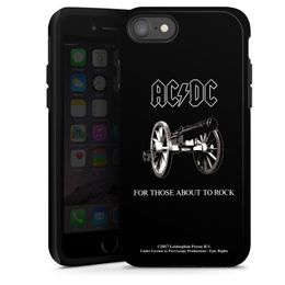 DeinDesign iPhone SE (2020) Handy Panzer Handyh&uuml;lle robuste Outdoor H&uuml;lle Schutzh&uuml;lle gl&auml;nzend Music Acdc Merchandise Tough Case