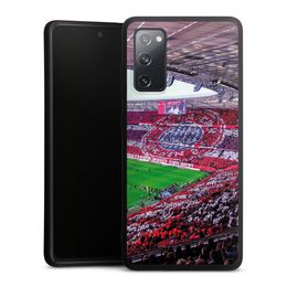 DeinDesign Galaxy S20 FE Handy Premium Silikon H&uuml;lle Handyh&uuml;lle schwarz Case Stadium Fcb Fc Bayern M&uuml;nchen Silikon Premium Case