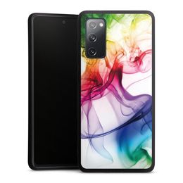 DeinDesign Galaxy S20 FE Handy Premium Silikon H&uuml;lle Handyh&uuml;lle schwarz Case Colour Rainbow Water Silikon Premium Case