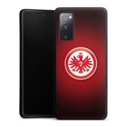 DeinDesign Galaxy S20 FE Handy Premium Silikon H&uuml;lle Handyh&uuml;lle schwarz Case Coat Of Arms Eintracht Frankfurt Official Licensed Product Silikon Premium Case