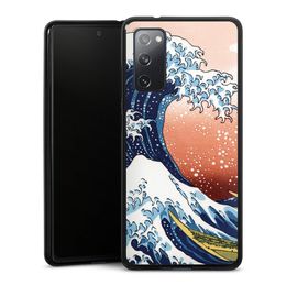 DeinDesign Galaxy S20 FE Handy Silikon H&uuml;lle Case schwarz Handyh&uuml;lle Die Gro&szlig;e Welle Vor Kanagawa Art Japan