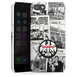 DeinDesign iPhone SE (2020) Handy Premium Case Smartphone Handyh&uuml;lle Schutzh&uuml;lle matt Retro Eintracht Frankfurt Official Licensed Product Premium Case