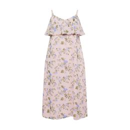 Dorothy Perkins Kleid Damen Größe 48 blau / helllila / rosa Winterkleid