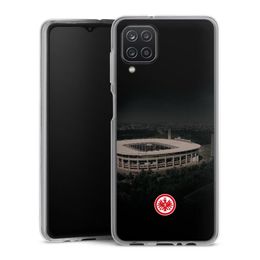 DeinDesign Galaxy A12 Handy Silikon H&uuml;lle Case transparent Handyh&uuml;lle Eintracht Frankfurt Official Licensed Product Stadium Silikon Case