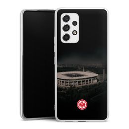 DeinDesign Galaxy A53 5G Handy Silikon H&uuml;lle Case transparent Handyh&uuml;lle Eintracht Frankfurt Official Licensed Product Stadium Silikon Case