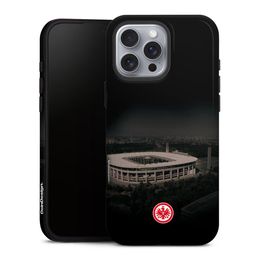 DeinDesign iPhone 16 Pro Max Handy Panzer Handyh&uuml;lle robuste Outdoor H&uuml;lle Schutzh&uuml;lle gl&auml;nzend Stadium Official Licensed Product Eintracht Frankfurt Tough Case