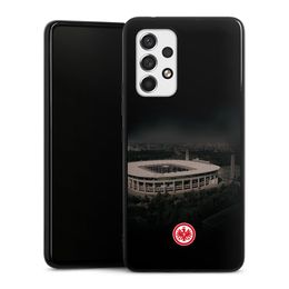 DeinDesign Galaxy A53 5G Handy Silikon H&uuml;lle Case schwarz Handyh&uuml;lle Eintracht Frankfurt Official Licensed Product Stadium