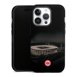 DeinDesign iPhone 14 Pro Handy Panzer Handyh&uuml;lle robuste Outdoor H&uuml;lle Schutzh&uuml;lle matt Stadium Official Licensed Product Eintracht Frankfurt Tough Case