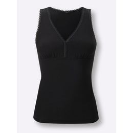 w&auml;schepur w&auml;schepur Damen BH-Hemd ohne B&uuml;gel, schwarz, Gr&ouml;&szlig;e 44