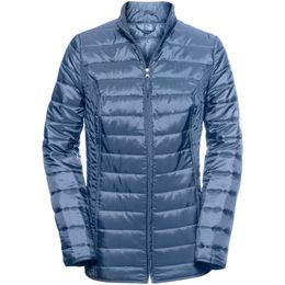 WITT Damen Steppjacke leicht wattiert, jeansblau, Gr&ouml;&szlig;e 54