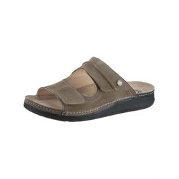 WITT Herren Pantolette mit Memory-Fu&szlig;bett, taupe, Gr&ouml;&szlig;e 41