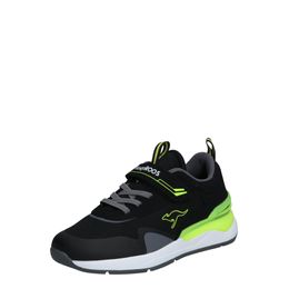 Kangaroos Sneaker 'KD-Gym' Jungen Gr&ouml;&szlig;e 37 grau / neongr&uuml;n / schwarz