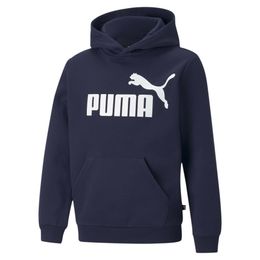 Puma Sweatshirt 'Essentials' Jungen Gr&ouml;&szlig;e 152 dunkelblau / wei&szlig;