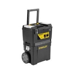 Stanley Rollende Werkstatt, Werkzeugwagen schwarz/gelb, mit Trolley-Griff
