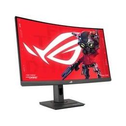 ASUS ROG Strix XG27WCS, Gaming-Monitor 68.6 cm (27 Zoll), schwarz, WQHD, Fast-VA, Curved, USB-C, HDR, 180Hz Panel