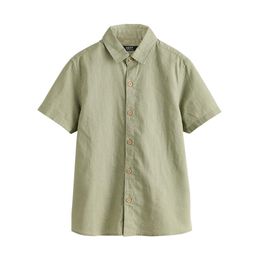 next Button Up Shirt boy Green size 10 yrs