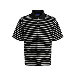 Jack & Jones JACK & JONES Poloshirt 'JORGEN' Herren Gr&ouml;&szlig;e S schwarz / wei&szlig;
