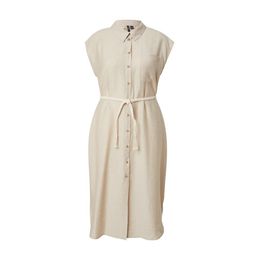 Vero Moda Curve Blusenkleid 'VMCheaven' Damen Größe 54 beige Winterkleid
