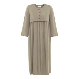 Anou Anou Kleid Damen Größe 38 greige Winterkleid