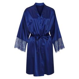 Lascana Dressing Gown female Blue size 46