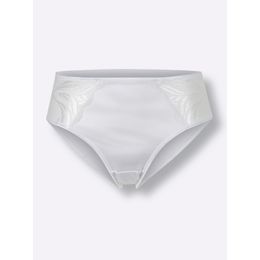 w&auml;schepur w&auml;schepur Damen Jazzpants mit Spitzen-Einsatz, wei&szlig;, Gr&ouml;&szlig;e 40/42