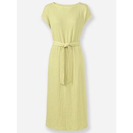 WITT Damen Jerseykleid in Struktur-Qualit&auml;t, lindgr&uuml;n, Gr&ouml;&szlig;e 48