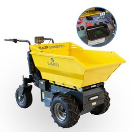 BAMATO Mini Transporter MTR-500REPRO mit Elektroantrieb &amp Kipphydraulik