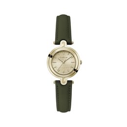 Furla Uhr 'Arch-Bar' Damen Gr&ouml;&szlig;e One Size gold / khaki