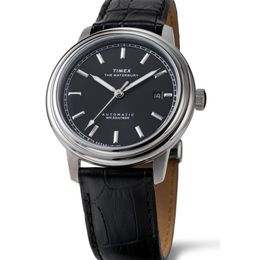 Timex Uhr 'Waterbury Metropolitan Automatic' Herren Gr&ouml;&szlig;e One Size schwarz / silber