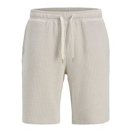 Jack & Jones Jack & Jones Shorts 'JPSTKarl May' Herren Gr&ouml;&szlig;e 33 taupe / wei&szlig;
