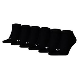 Puma Socken Damen Gr&ouml;&szlig;e 35/38 schwarz / wei&szlig;
