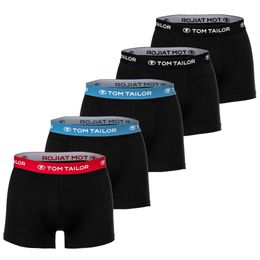 Tom Tailor Trunks Herren Gr&ouml;&szlig;e M blau / rot / schwarz / wei&szlig;
