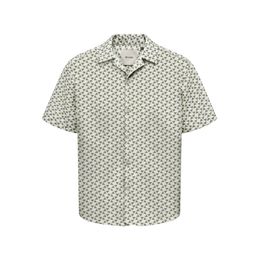 Only & Sons Only & Sons Hemd 'ONSCharmy' Herren Gr&ouml;&szlig;e XXL oliv / wei&szlig;