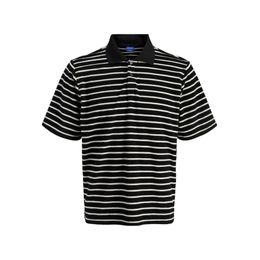Jack & Jones Jack & Jones Poloshirt 'JORGEN' Herren Gr&ouml;&szlig;e XXL schwarz / wei&szlig;