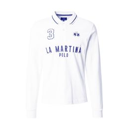 La Martina Shirt male size XL Dark blue / White