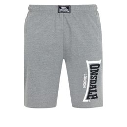 Lonsdale Shorts 'Jam' Herren Gr&ouml;&szlig;e 29/30 graumeliert / schwarz / wei&szlig;