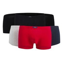 Tom Tailor Boxershort Herren Gr&ouml;&szlig;e XL marine / hellgrau / knallrot / schwarz